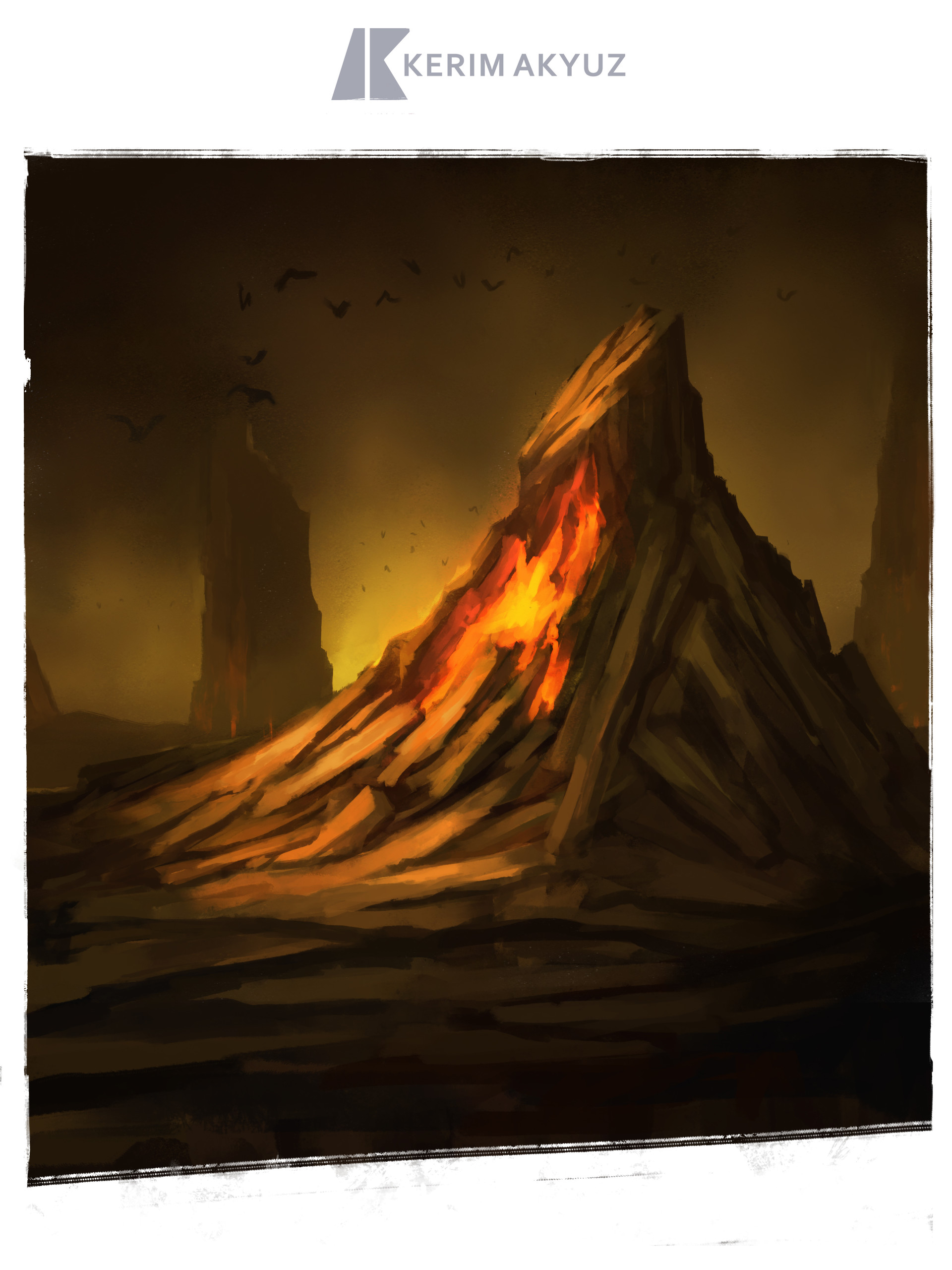 ArtStation - Daily Imagination #78 - Bleeding Lands