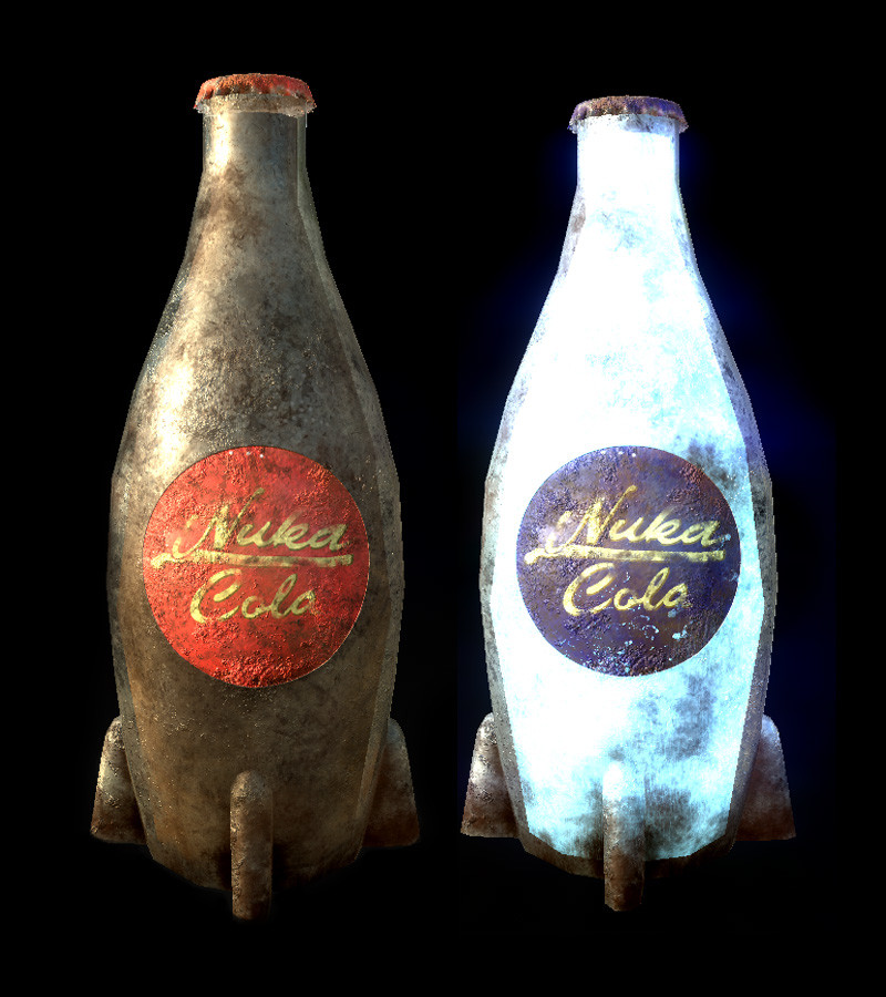 ArtStation - NukaColaBottle
