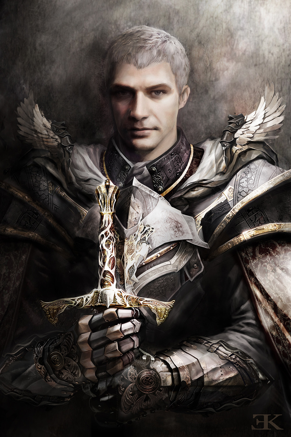 ArtStation - Eron, Commander of Knights