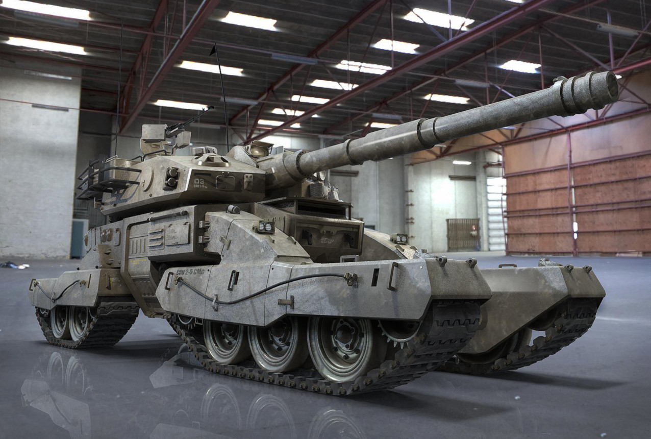 ArtStation - Tank 2050