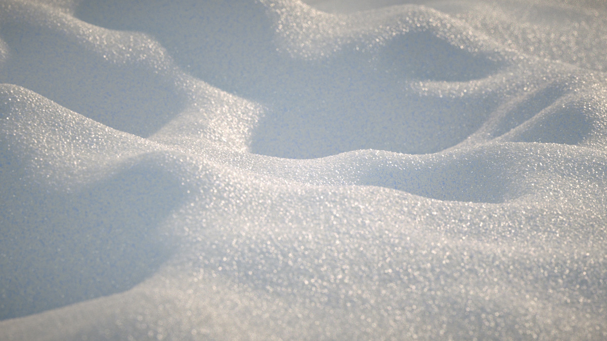 ArtStation - Snow study