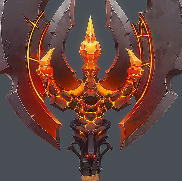 ArtStation - Demon Axe