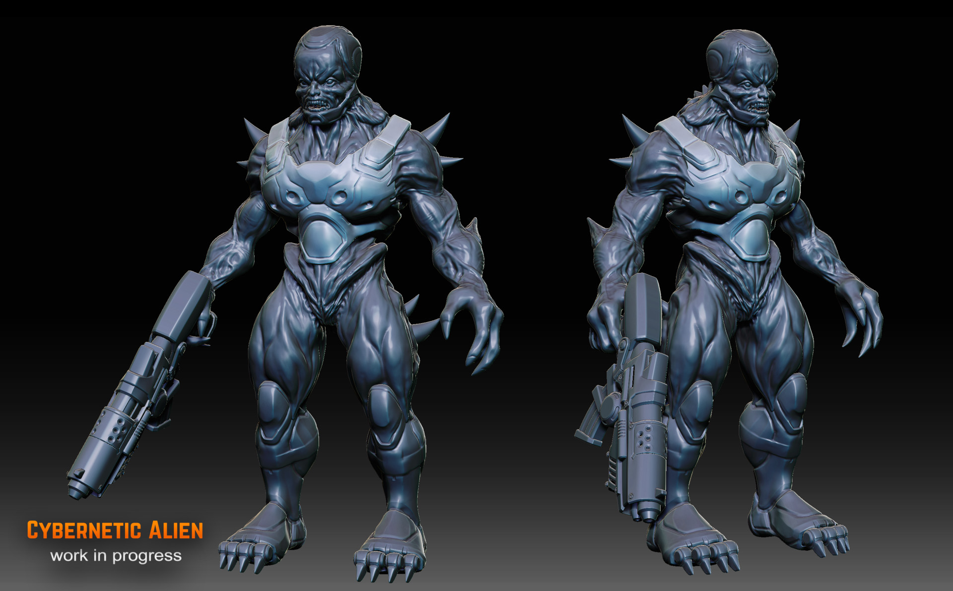 ArtStation - Cybernetic Alien