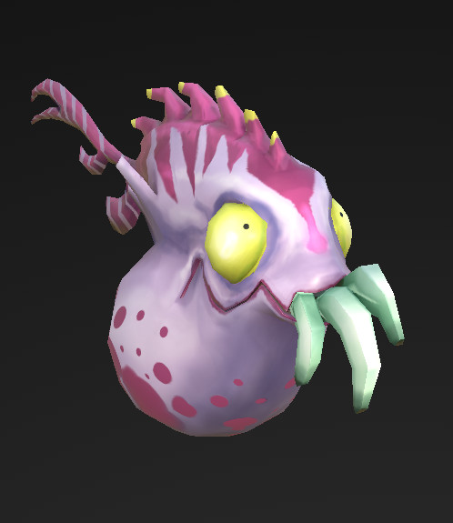 ArtStation - Stylized Cartoon Fish