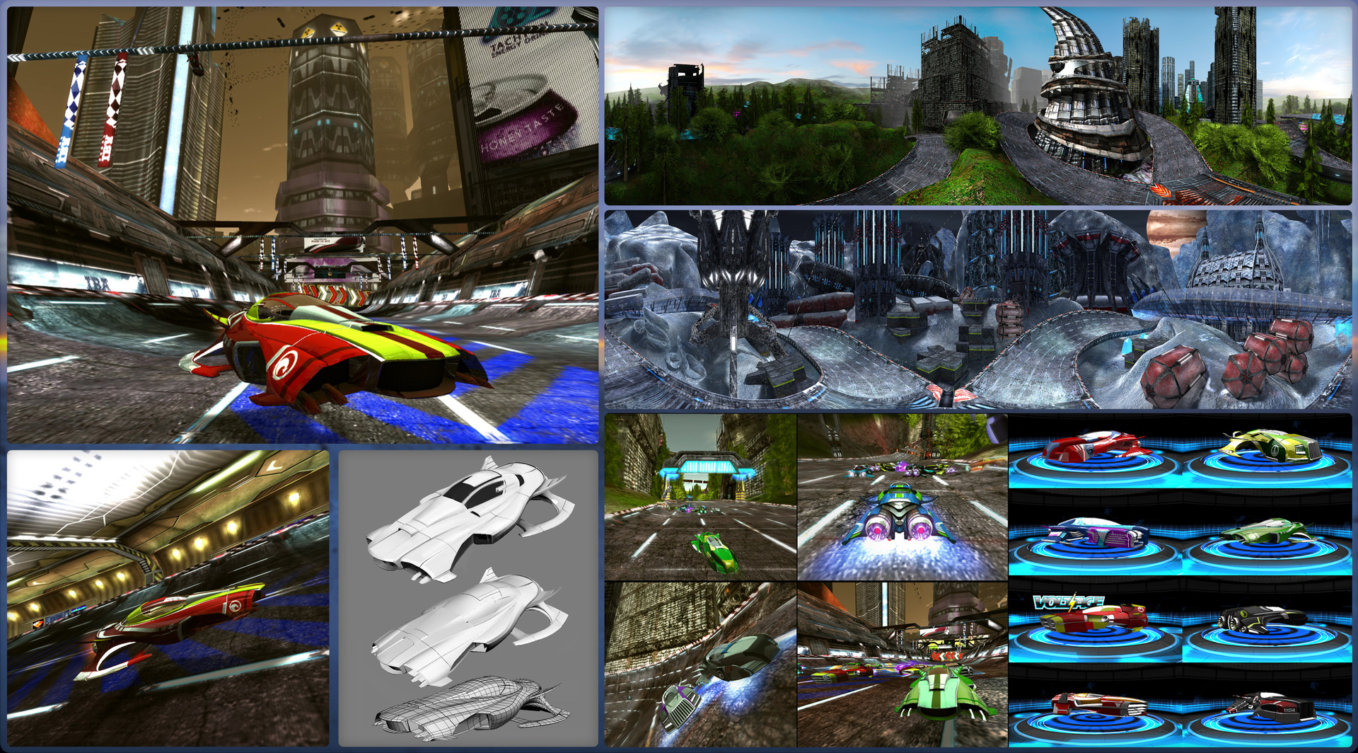 ArtStation - Edge Racer / Гонки под напряжением (2009)