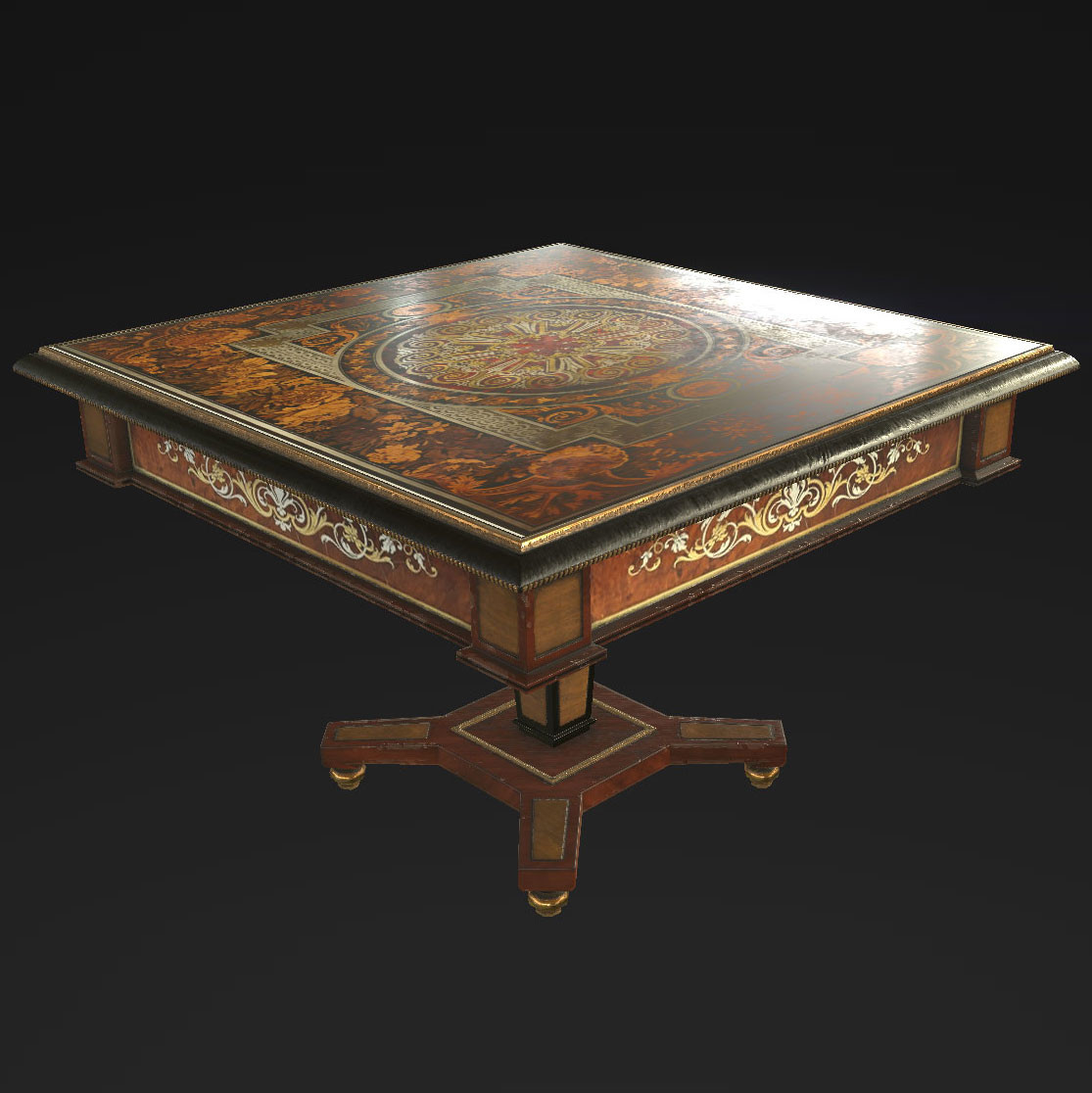 ArtStation - Victorian Table 04