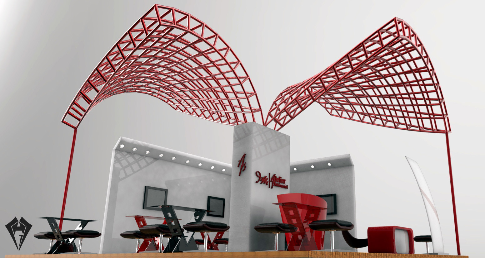 ArtStation - Stand Render Atelier Patrimonial