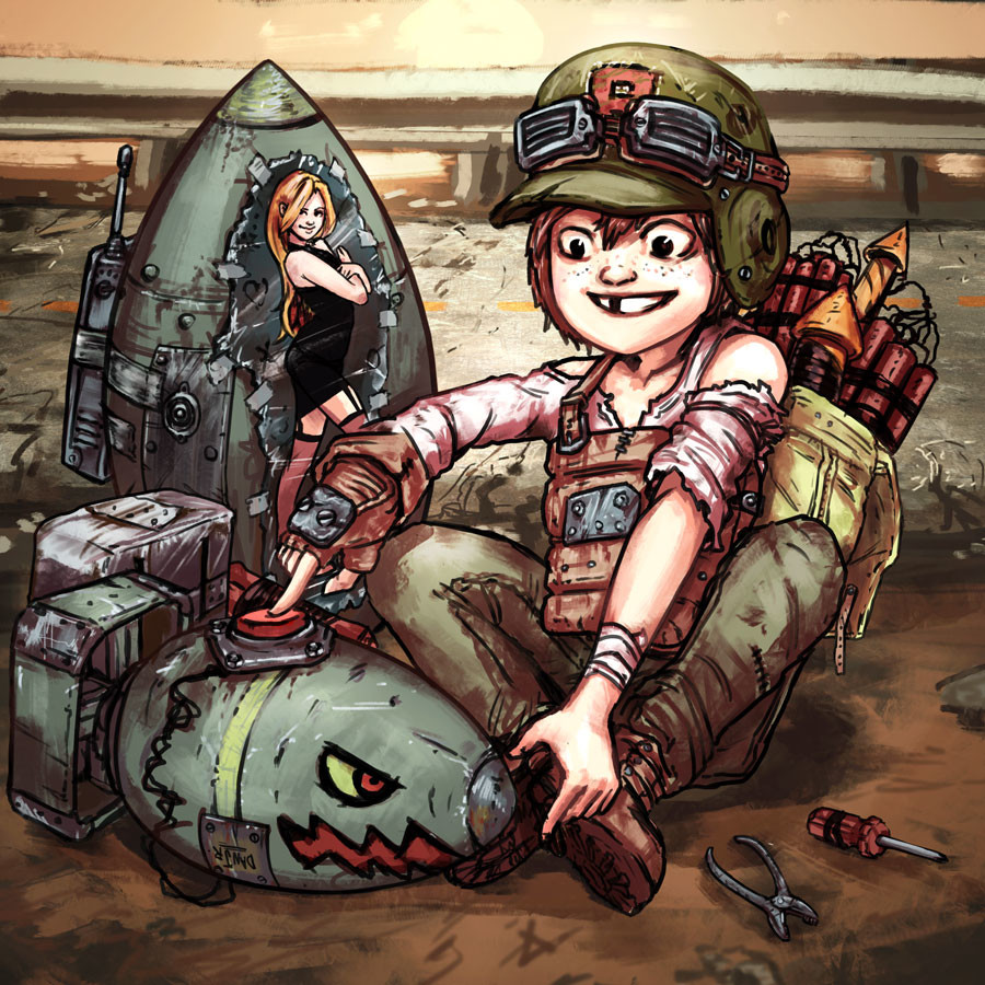 ArtStation - Crash Bombboy