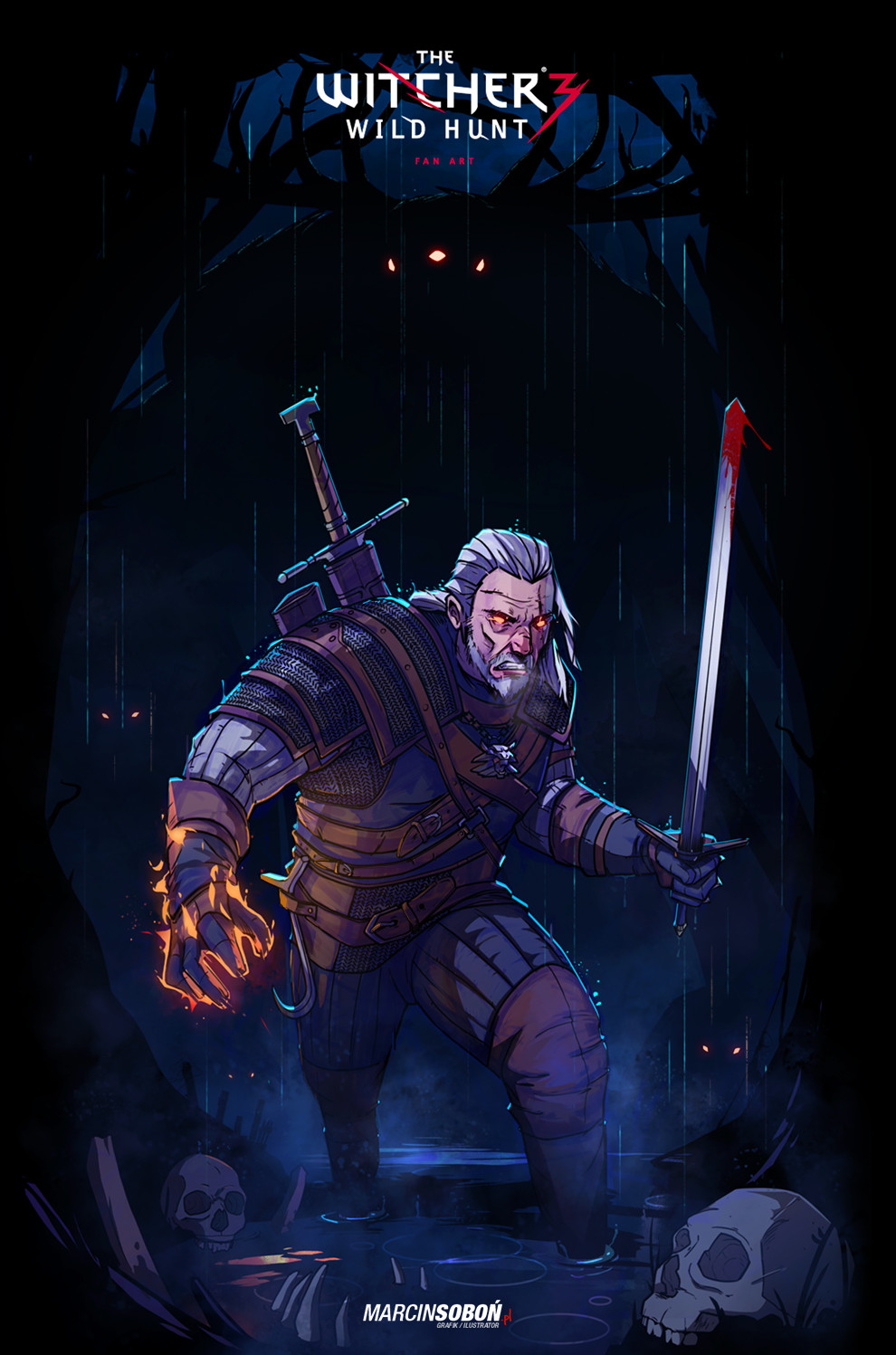ArtStation - Witcher fan art