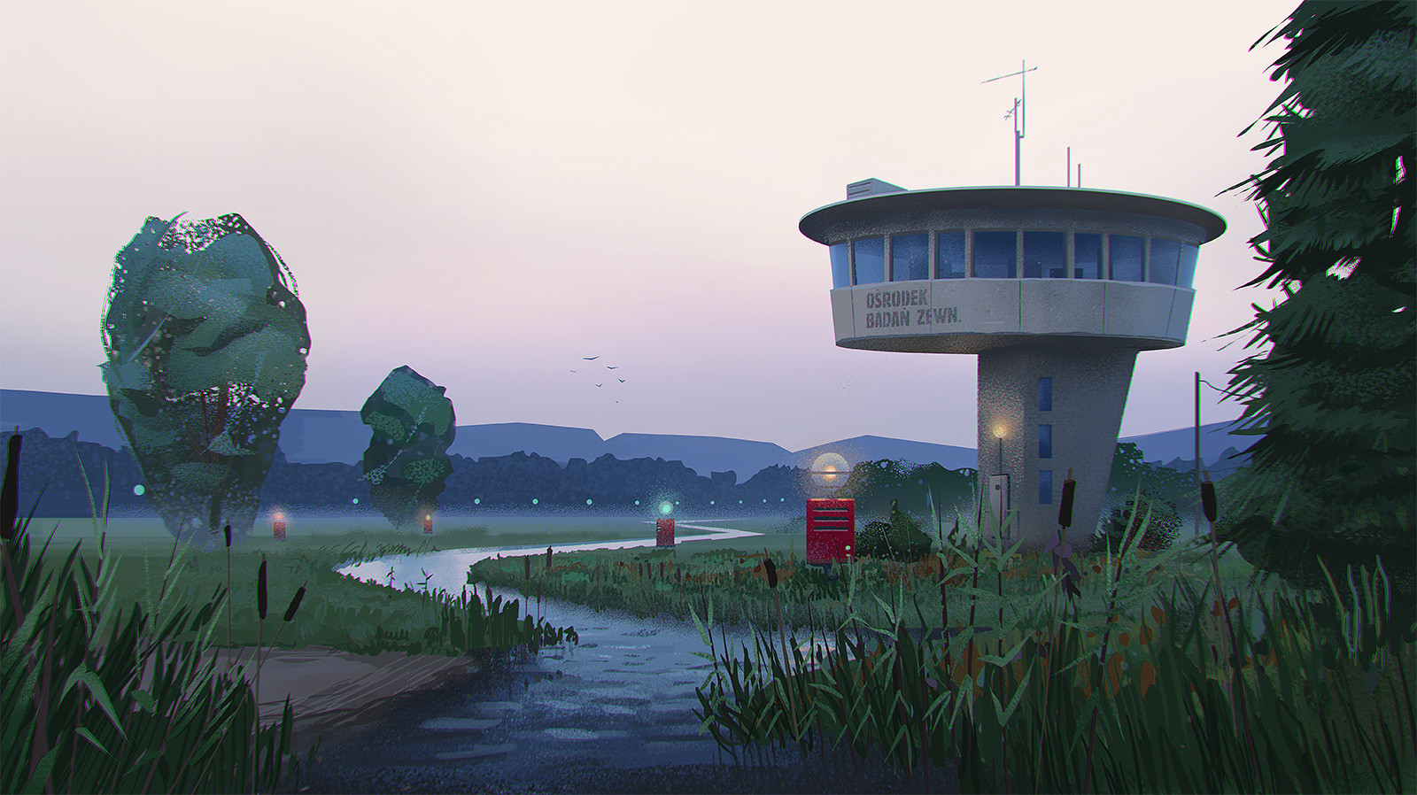 ArtStation - Exterior Research Facility