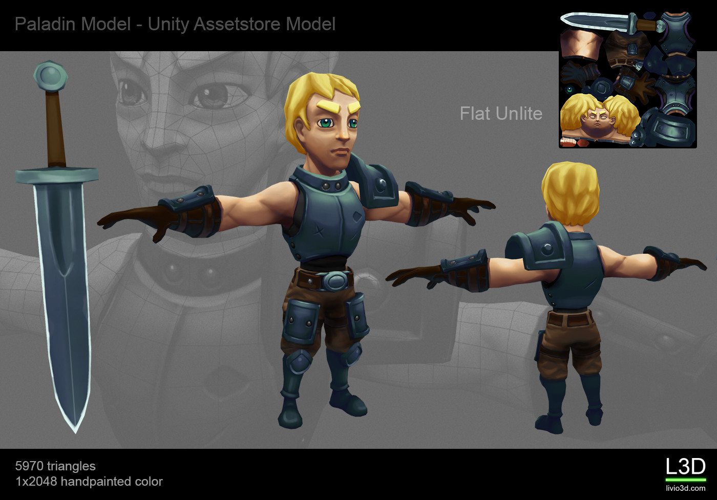 ArtStation - Paladin model