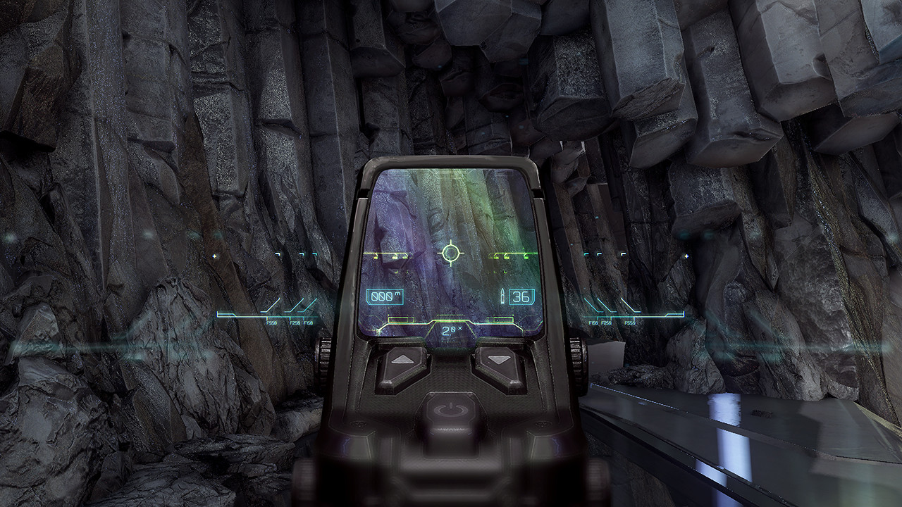 ArtStation - Halo 5 / concept explorations for BR reflex sight _ in ...