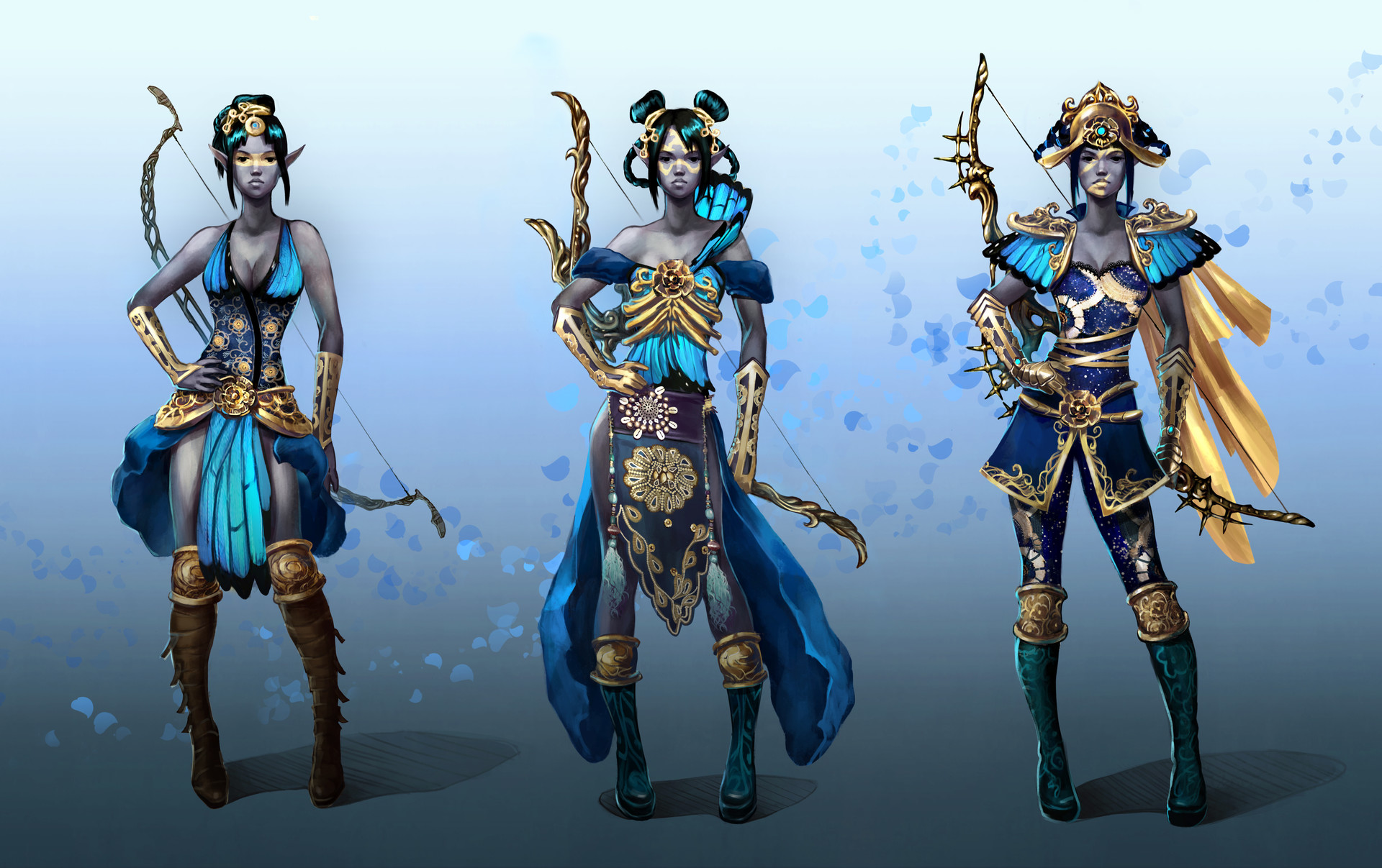 ArtStation - Blue Elf