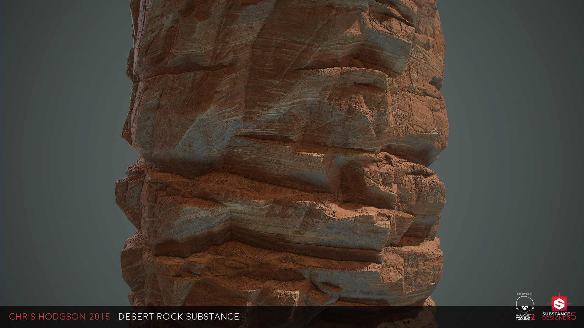 ArtStation - Desert Rock / Substance Designer