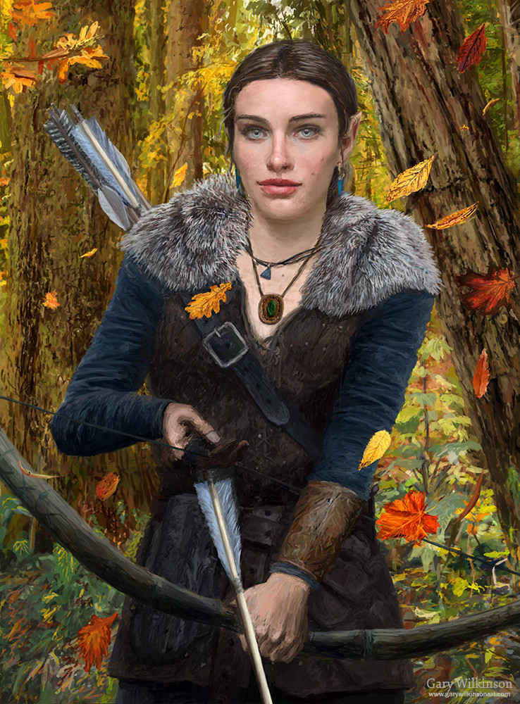 ArtStation - Forest Elf Archer