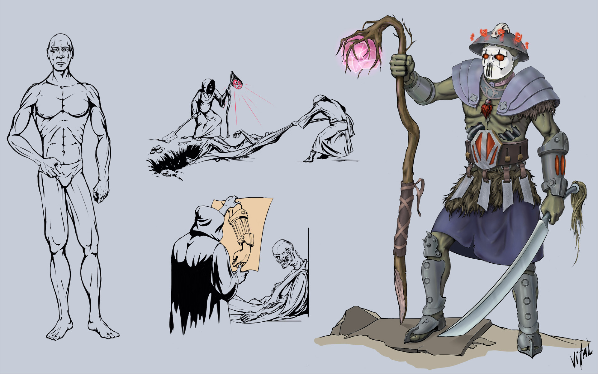 ArtStation - Risen from the dead.