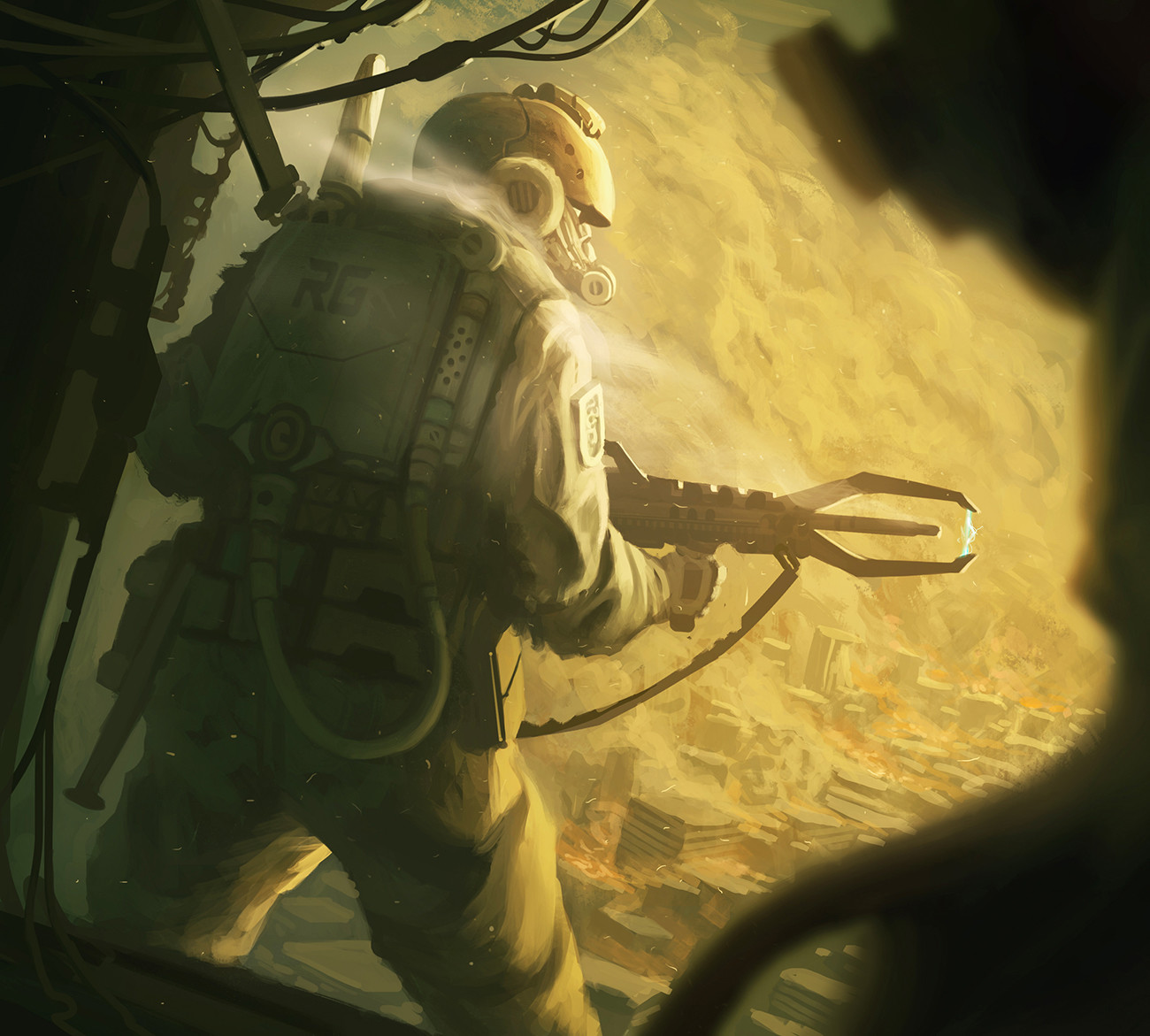 ArtStation - Red Golem soldier