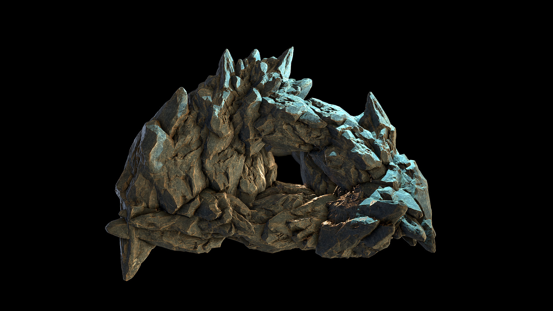 ArtStation - Modular rock