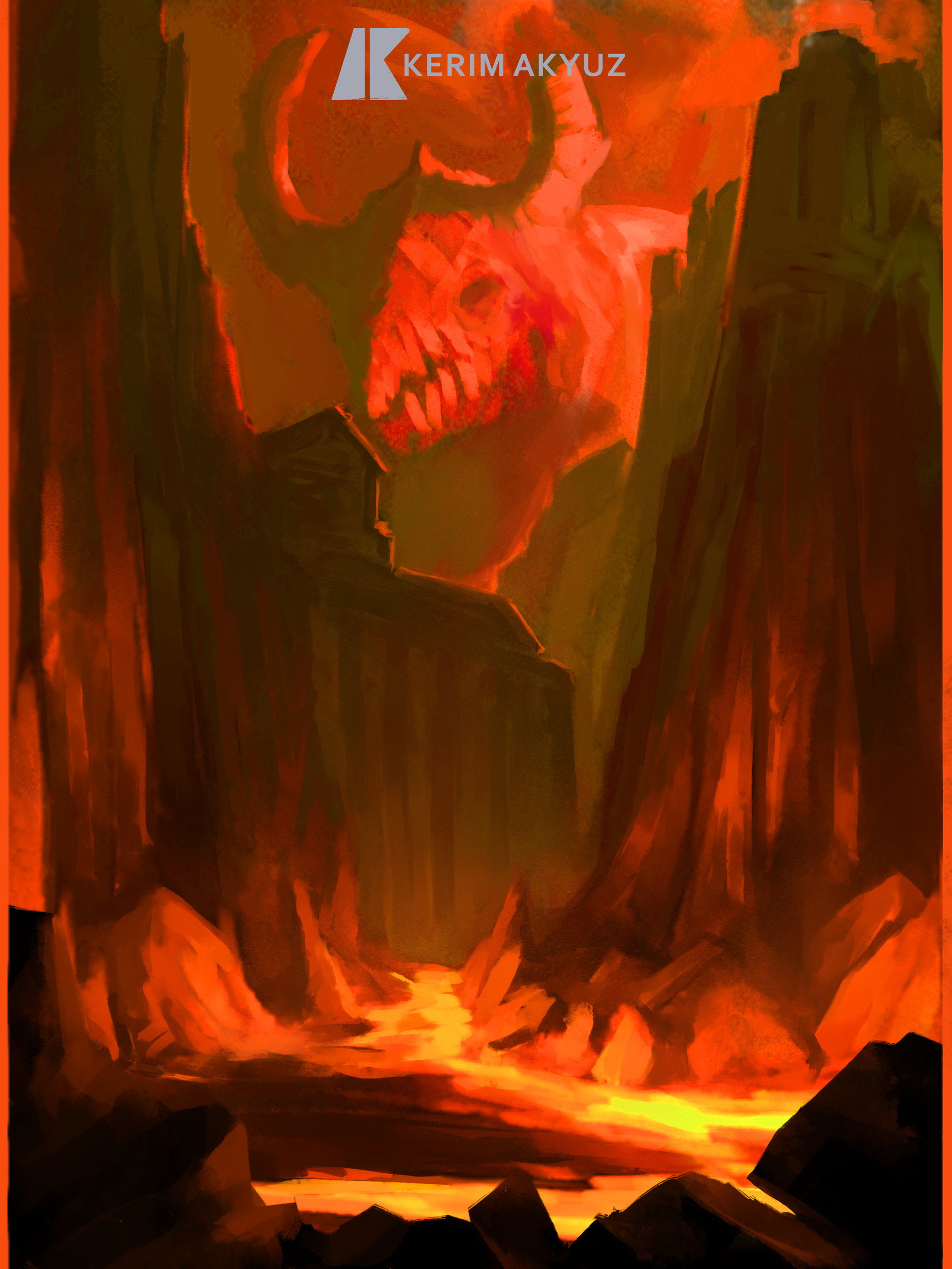 ArtStation - Daily Imagination #97 - Bottom of Hell