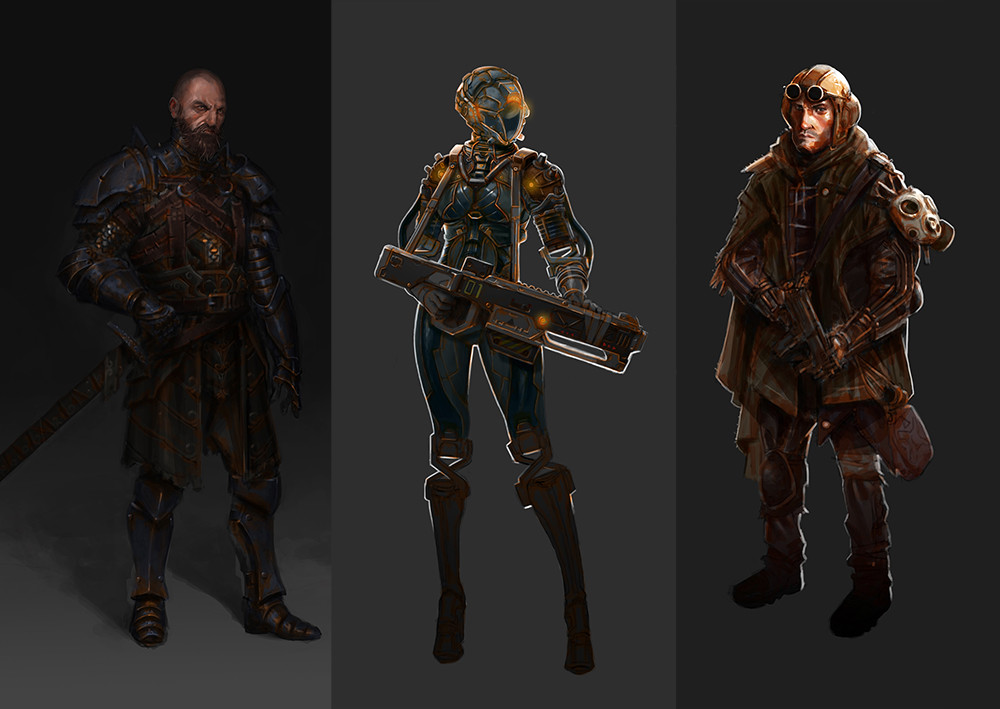 ArtStation - Speed Painting Characters