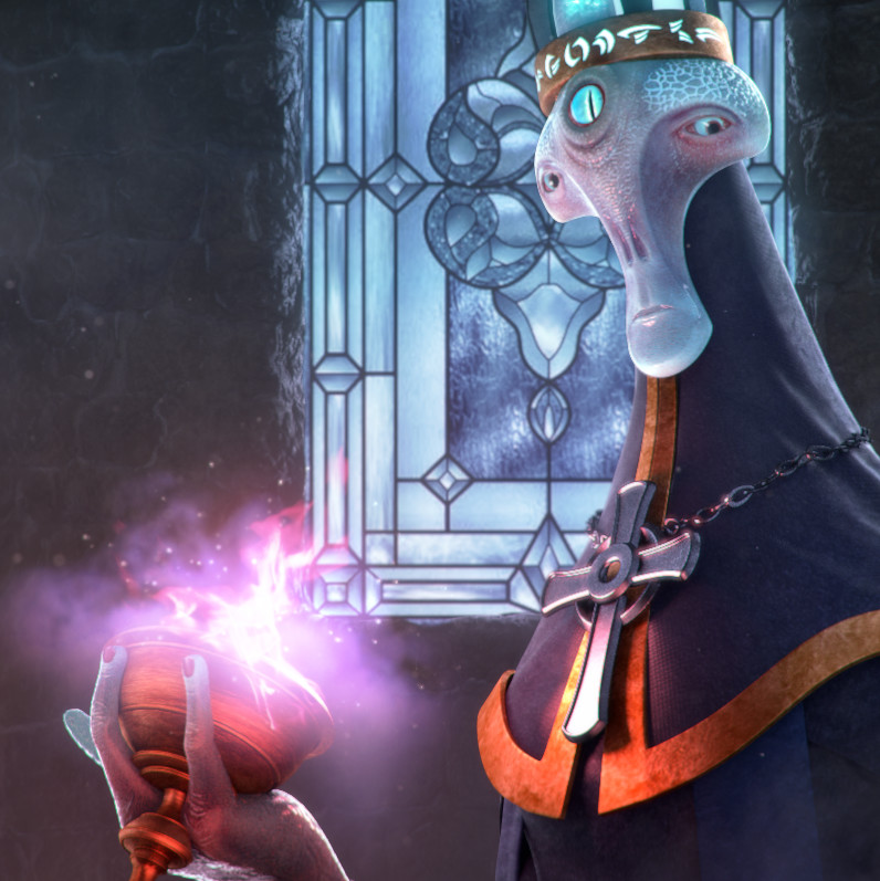 ArtStation - Alien priest