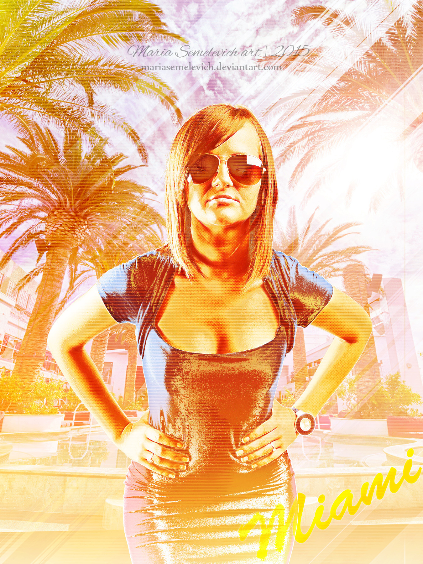 ArtStation - Miami Summer