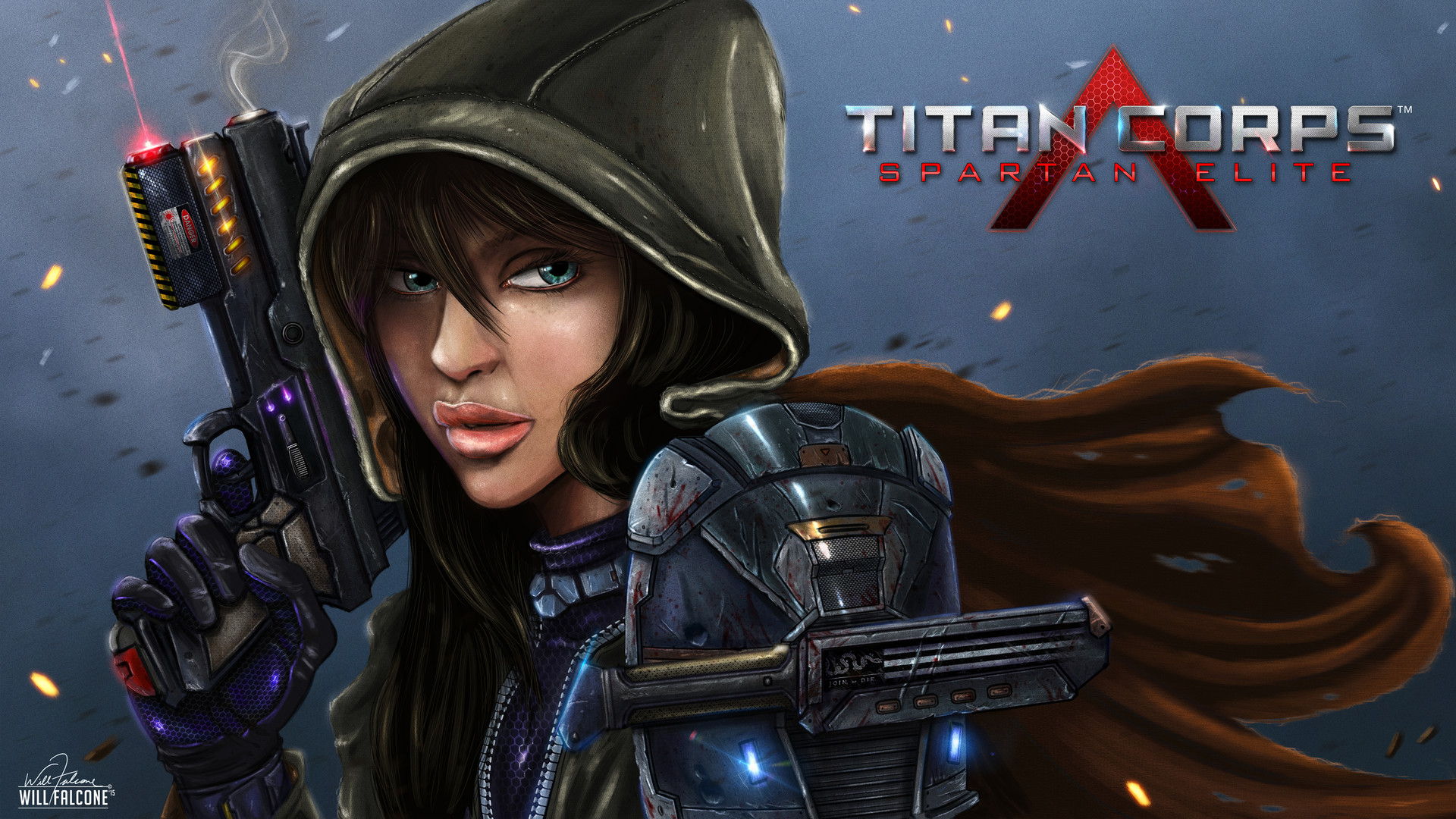 ArtStation - Titan Corps Freedom Fighter