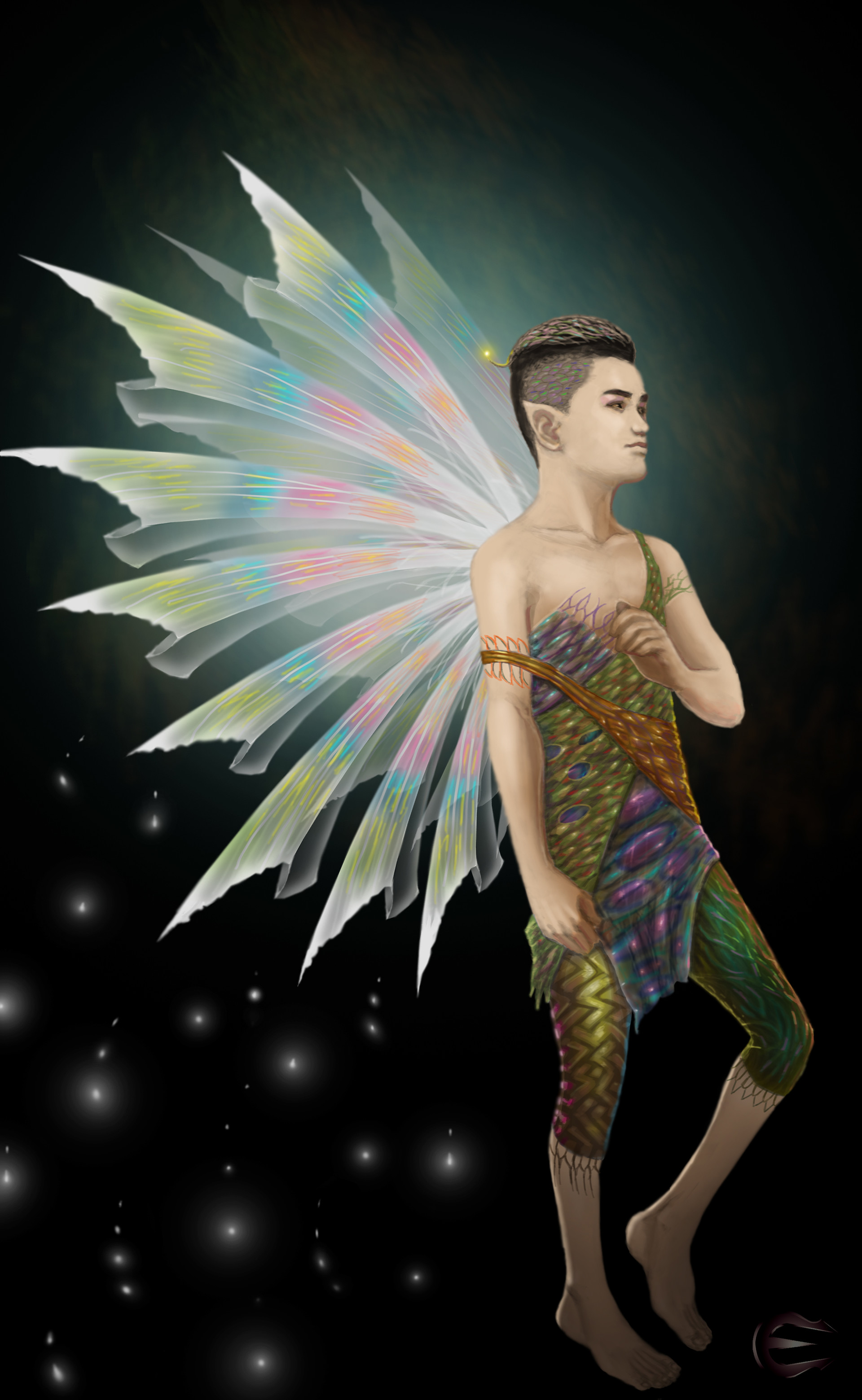 ArtStation - Rainbow Pixie