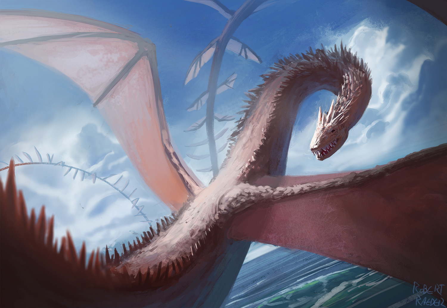 ArtStation - Sea Dragon