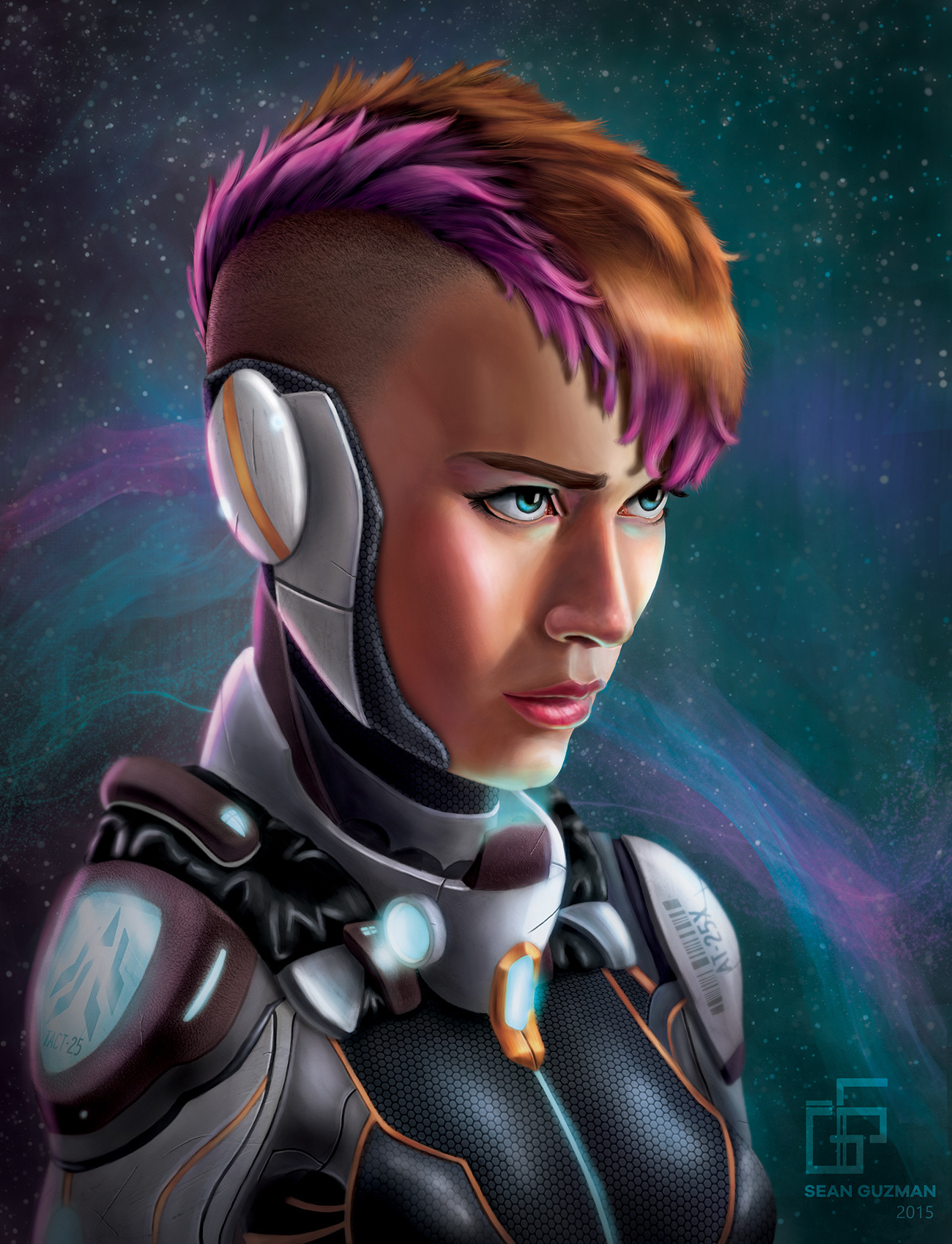 ArtStation - Space Portrait