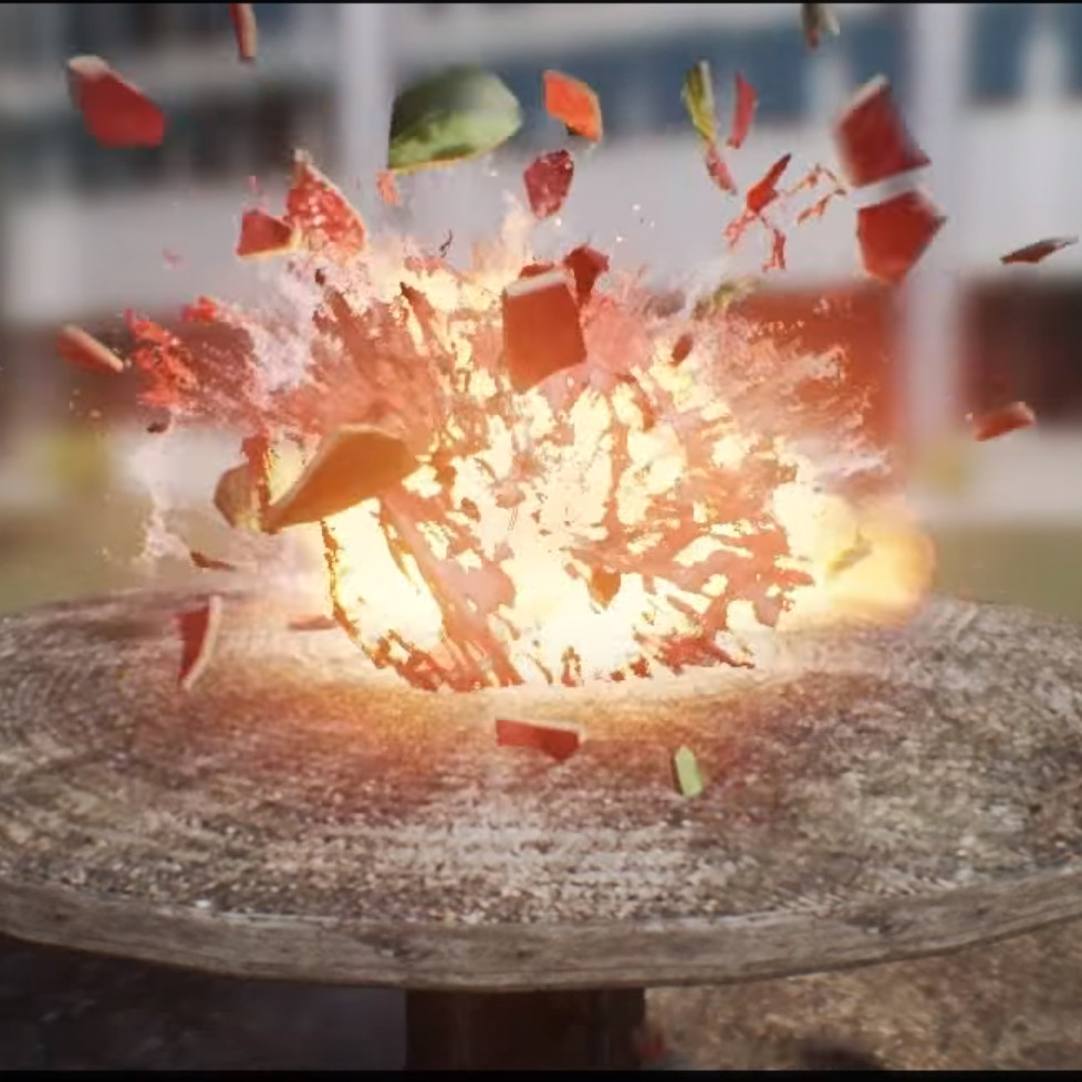 ArtStation - FX - Watermelon explosion (slow motion)