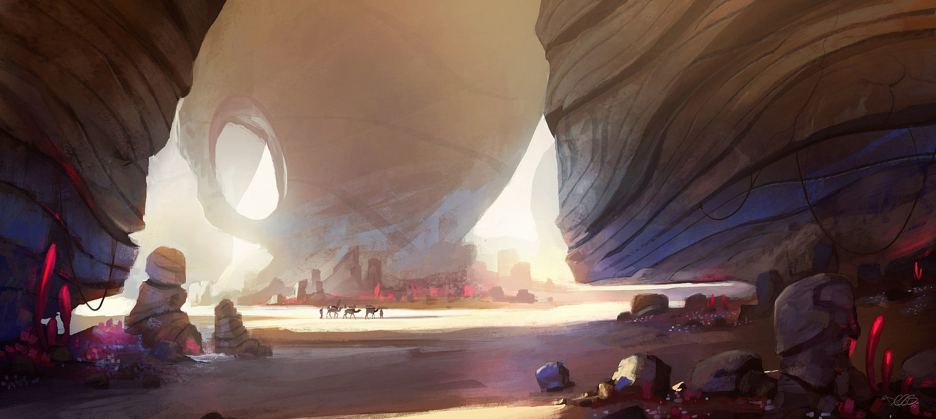 ArtStation - Alien Landscape