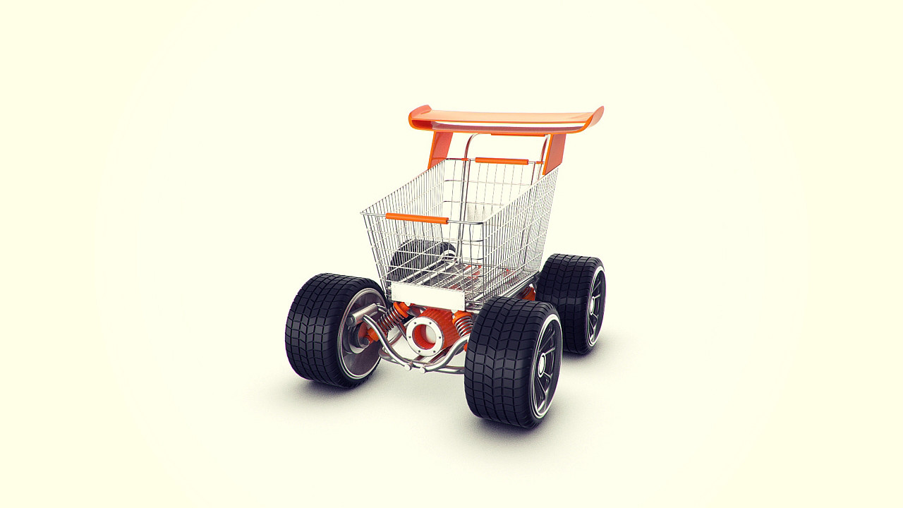 ArtStation - 3D vehicles for a commercial scene