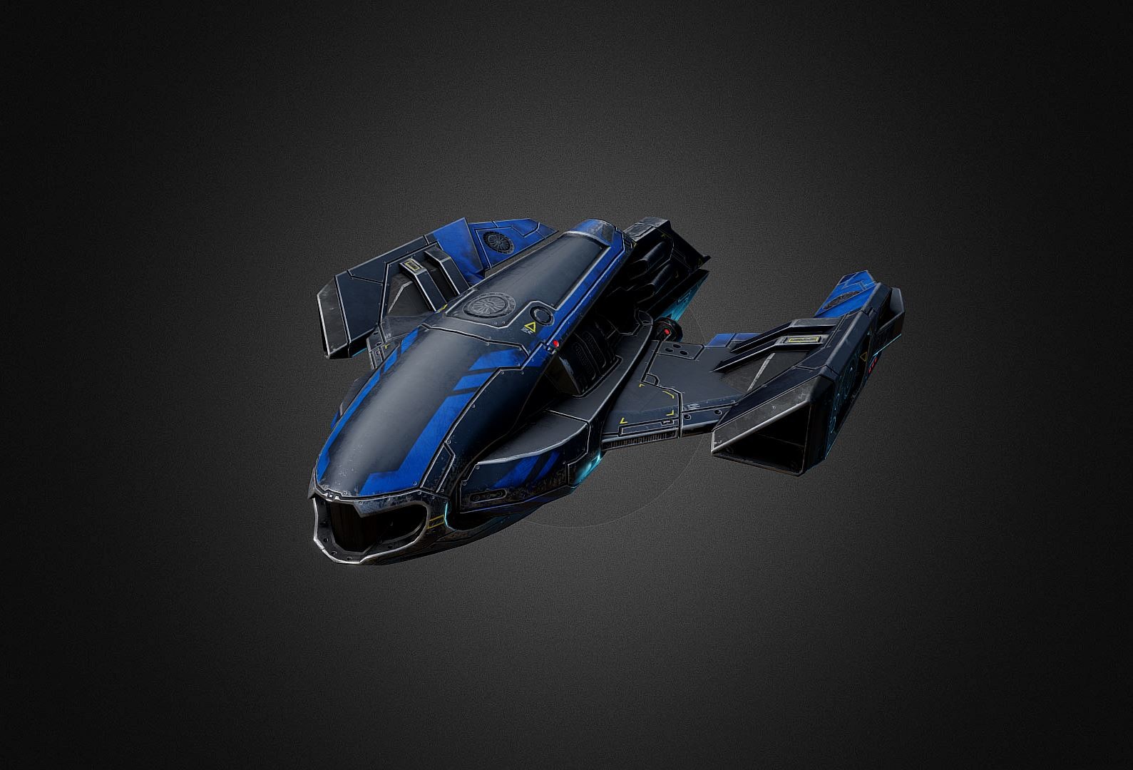 ArtStation - Shallow space - medium corvette