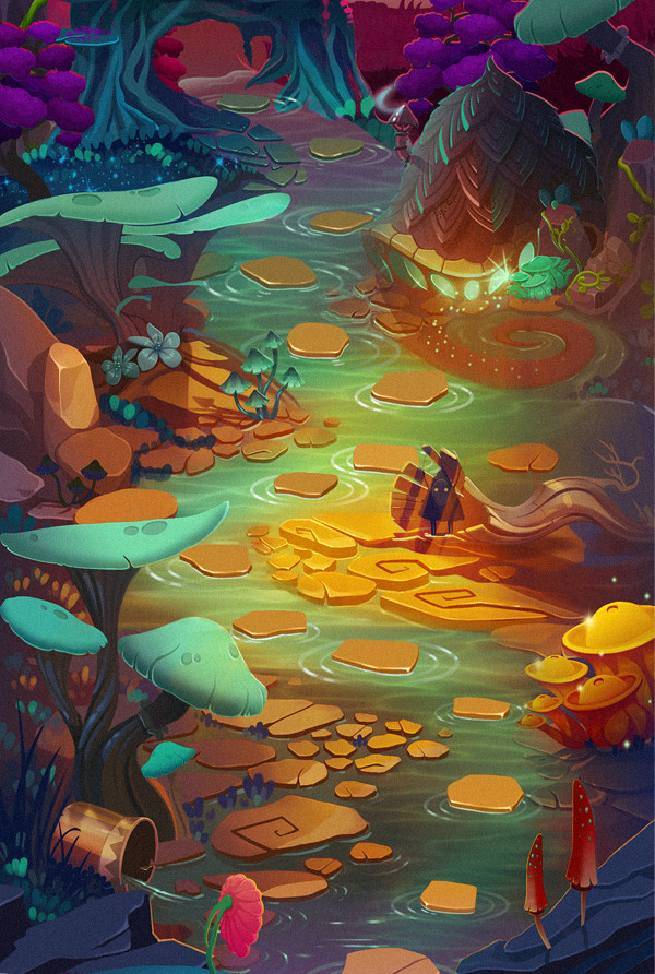 ArtStation - Maps for Match 3 game