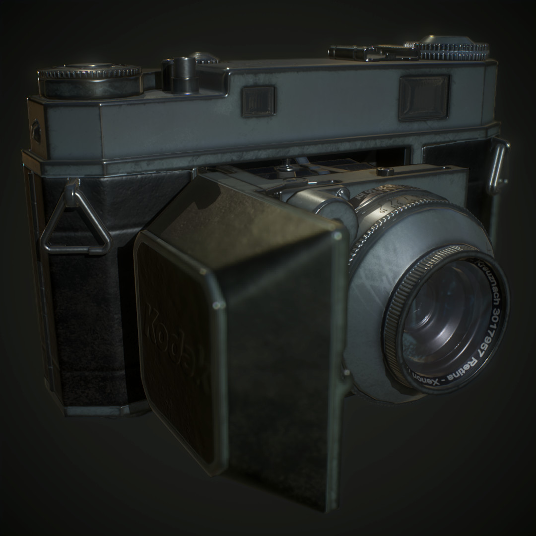 ArtStation - Kodak Retina IIa Camera