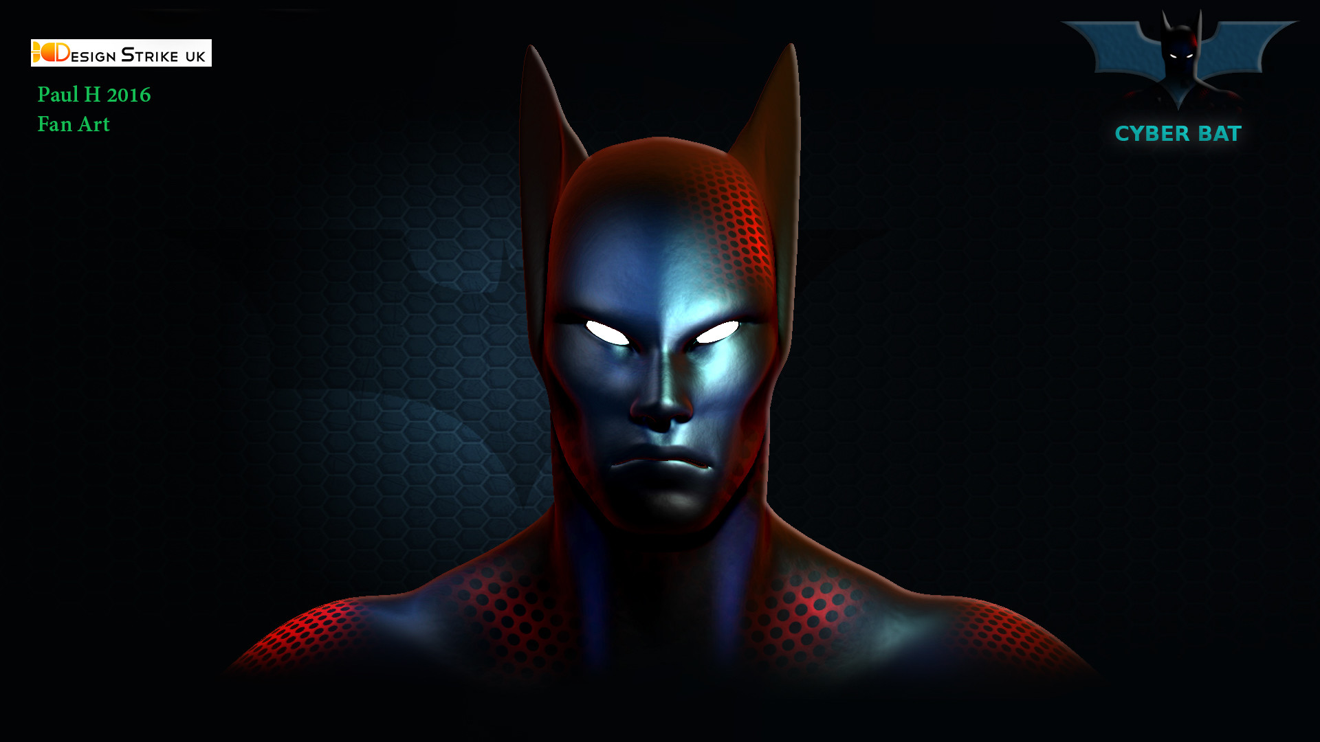 ArtStation - Cyber Bat Fan Art