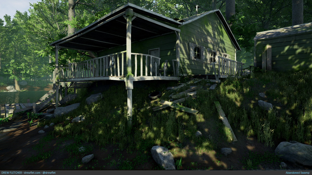 ArtStation - Abandoned Swamp