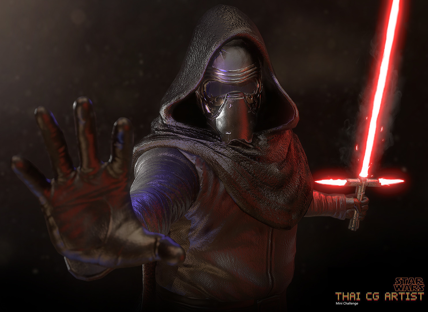ArtStation - Kylo Ren 3d