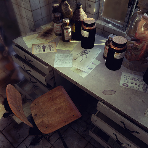 ArtStation - Abandoned Laboratory - UE4 Environment
