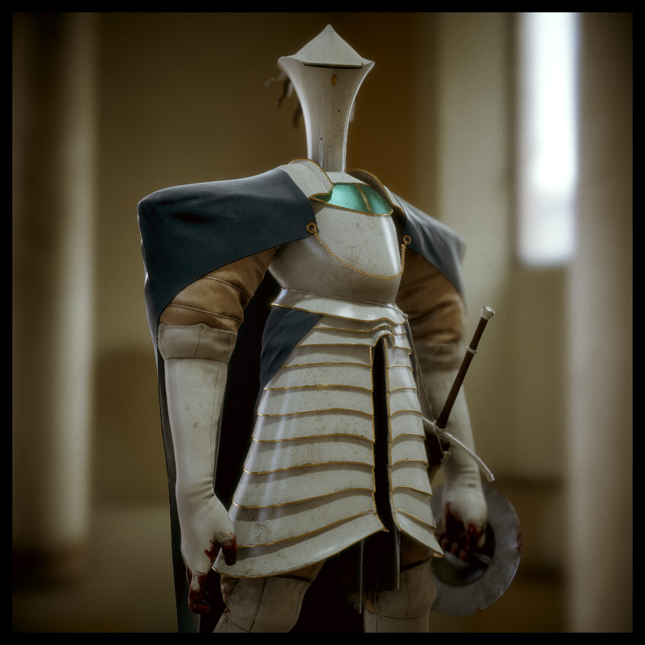 ArtStation - White Knight Realtime-model
