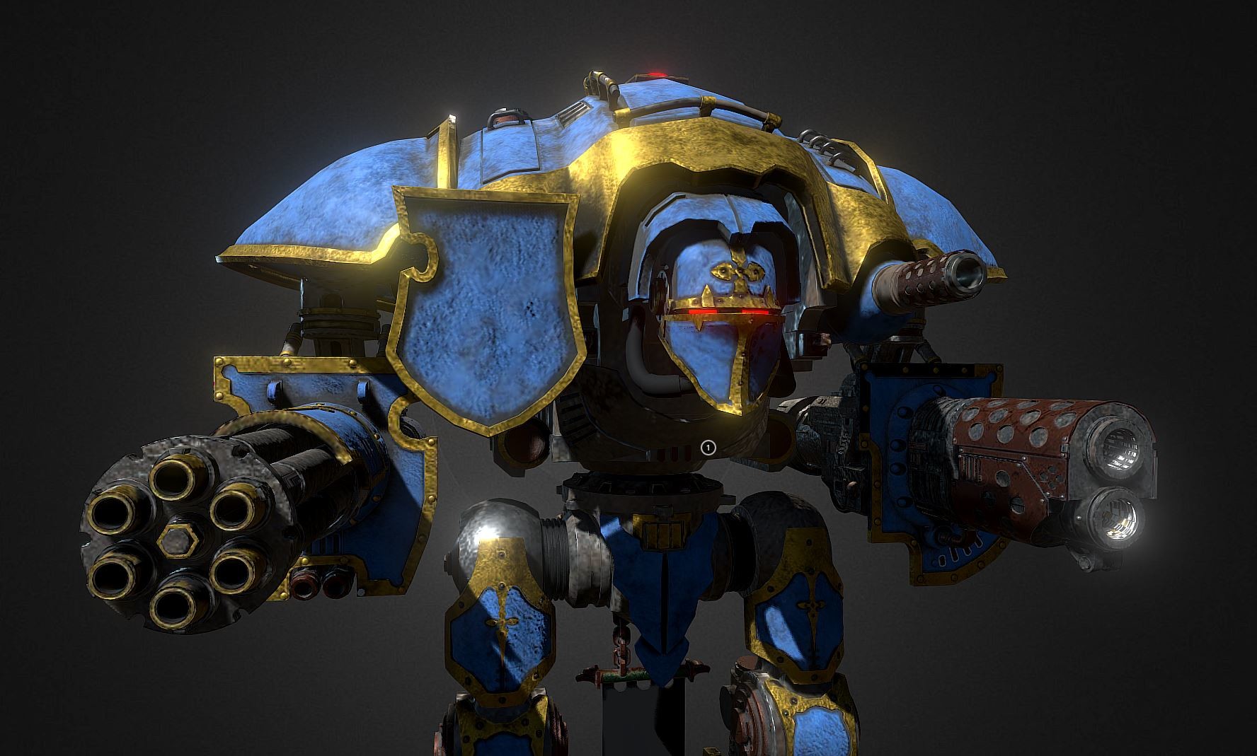 ArtStation - Imperial Knight Warden