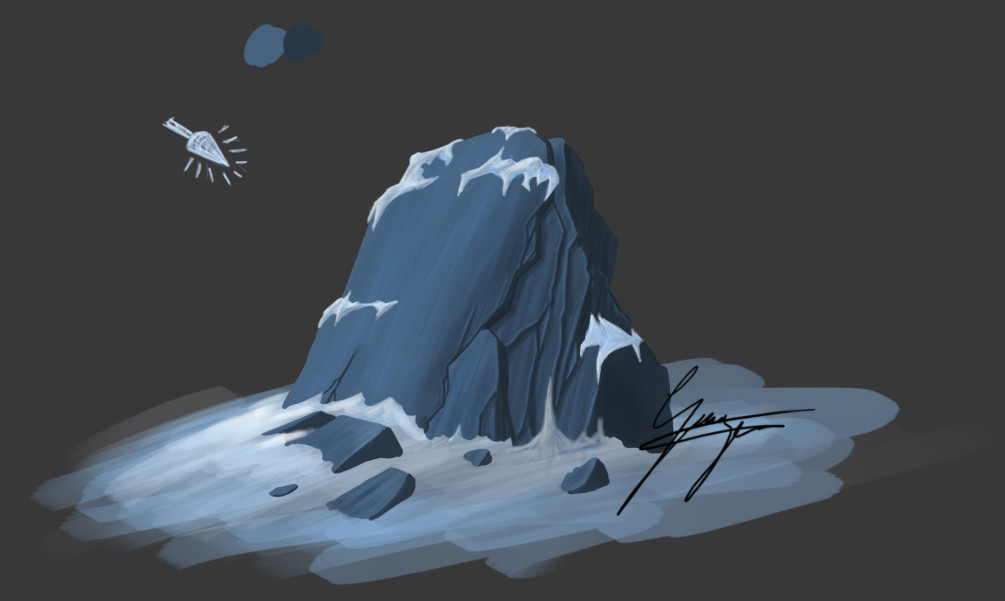 ArtStation - [Tuto] Rocher en 10 étapes