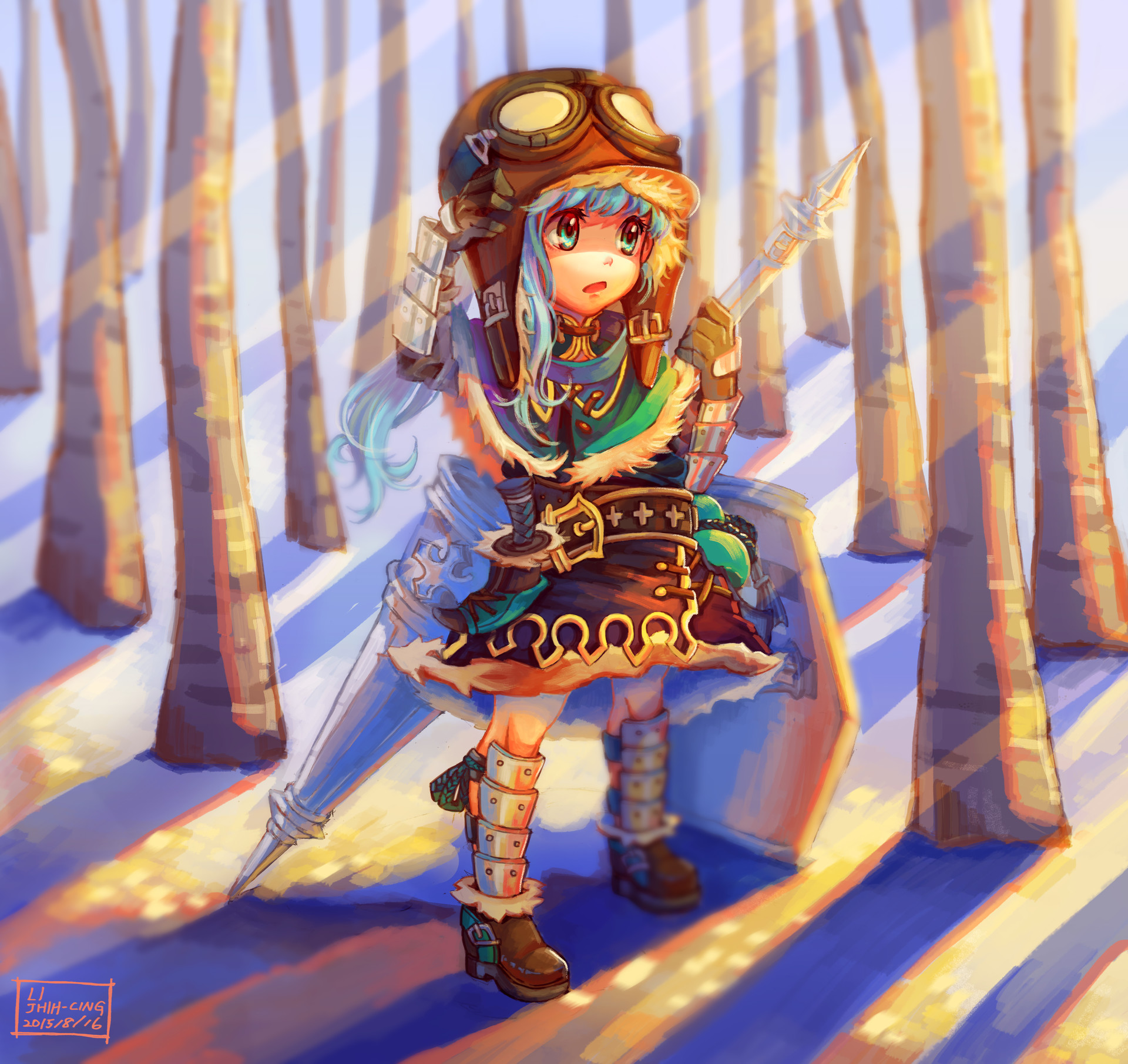 ArtStation - Lancer Character Design