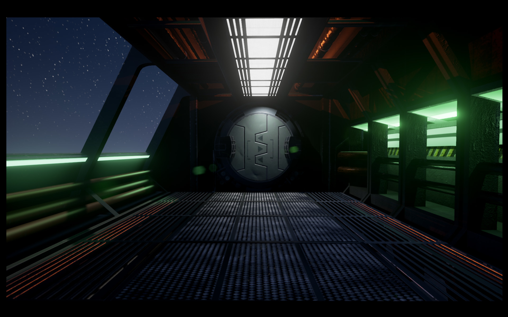 ArtStation - Modular Sci-Fi Hallway