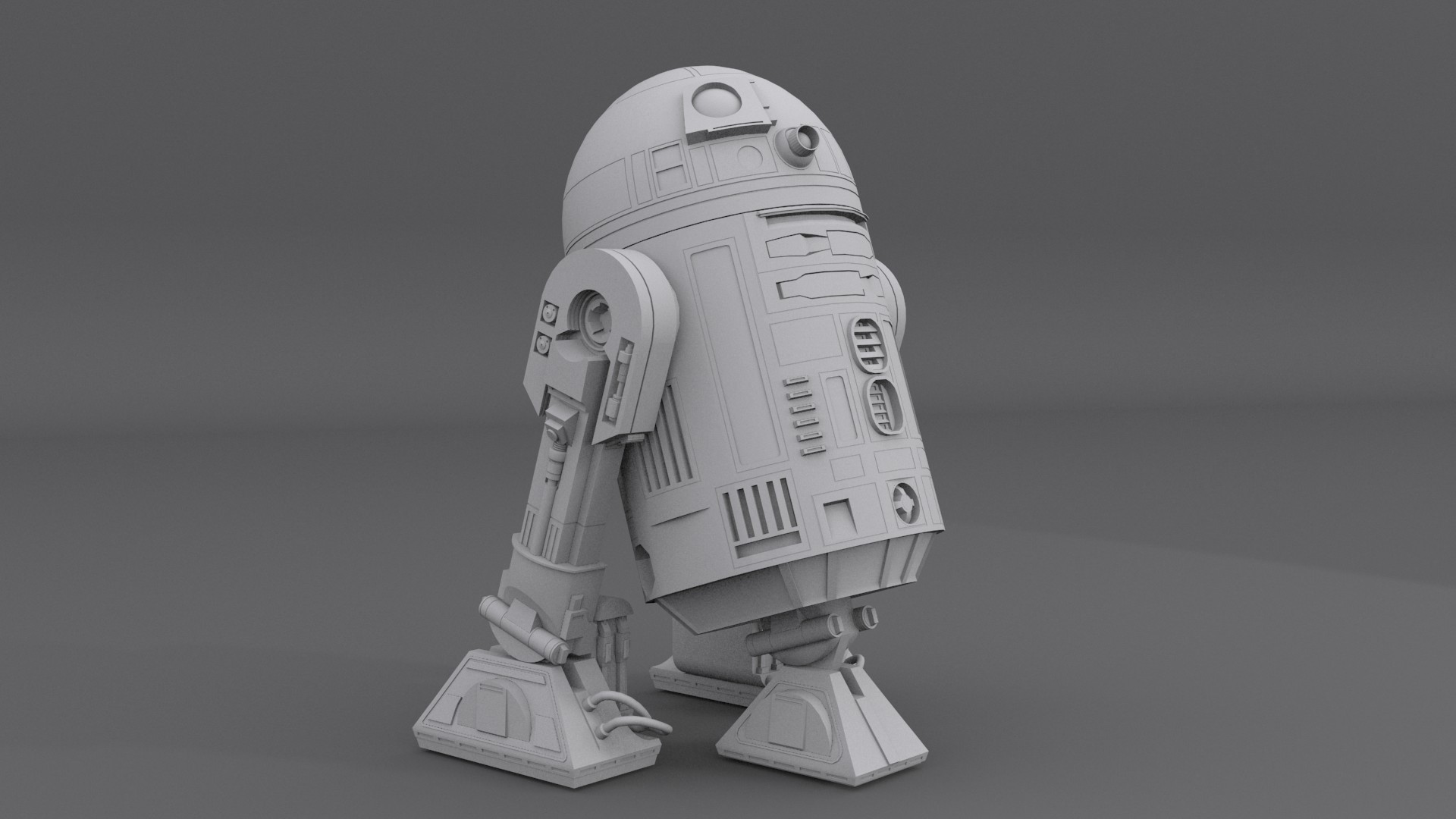 ArtStation - R2-series astromech droid
