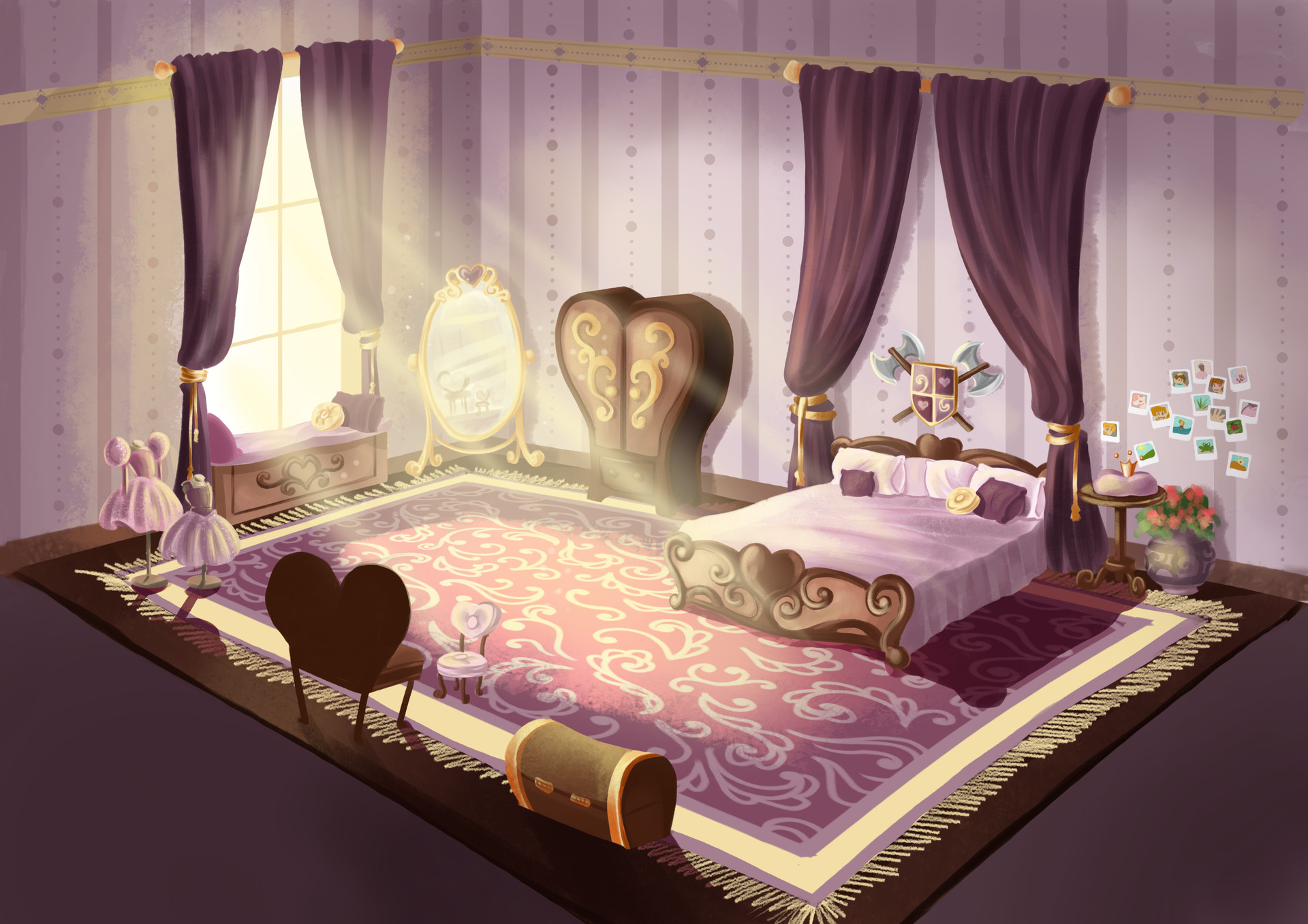 ArtStation - Bedroom