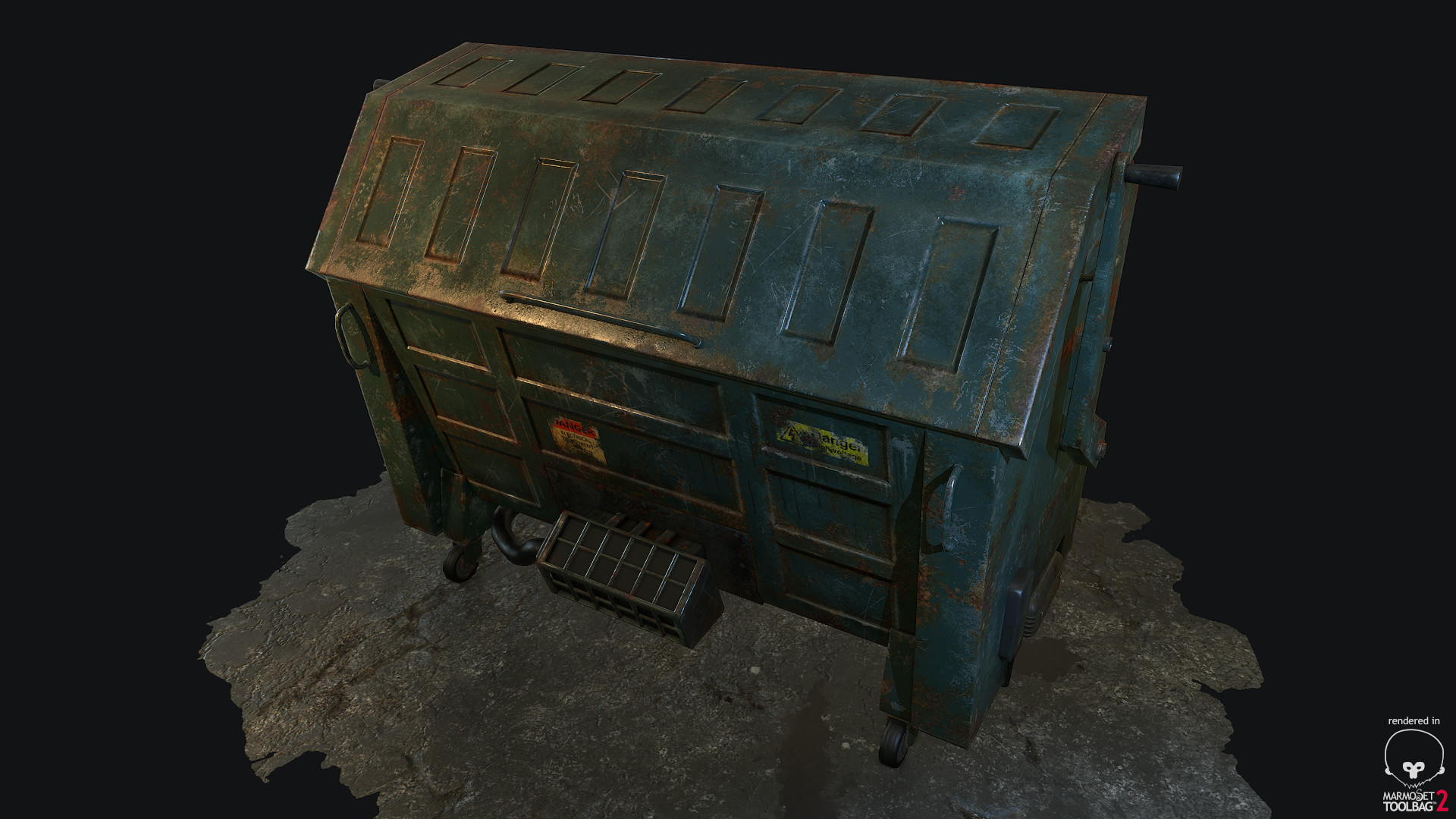 ArtStation - Garbage Compactor