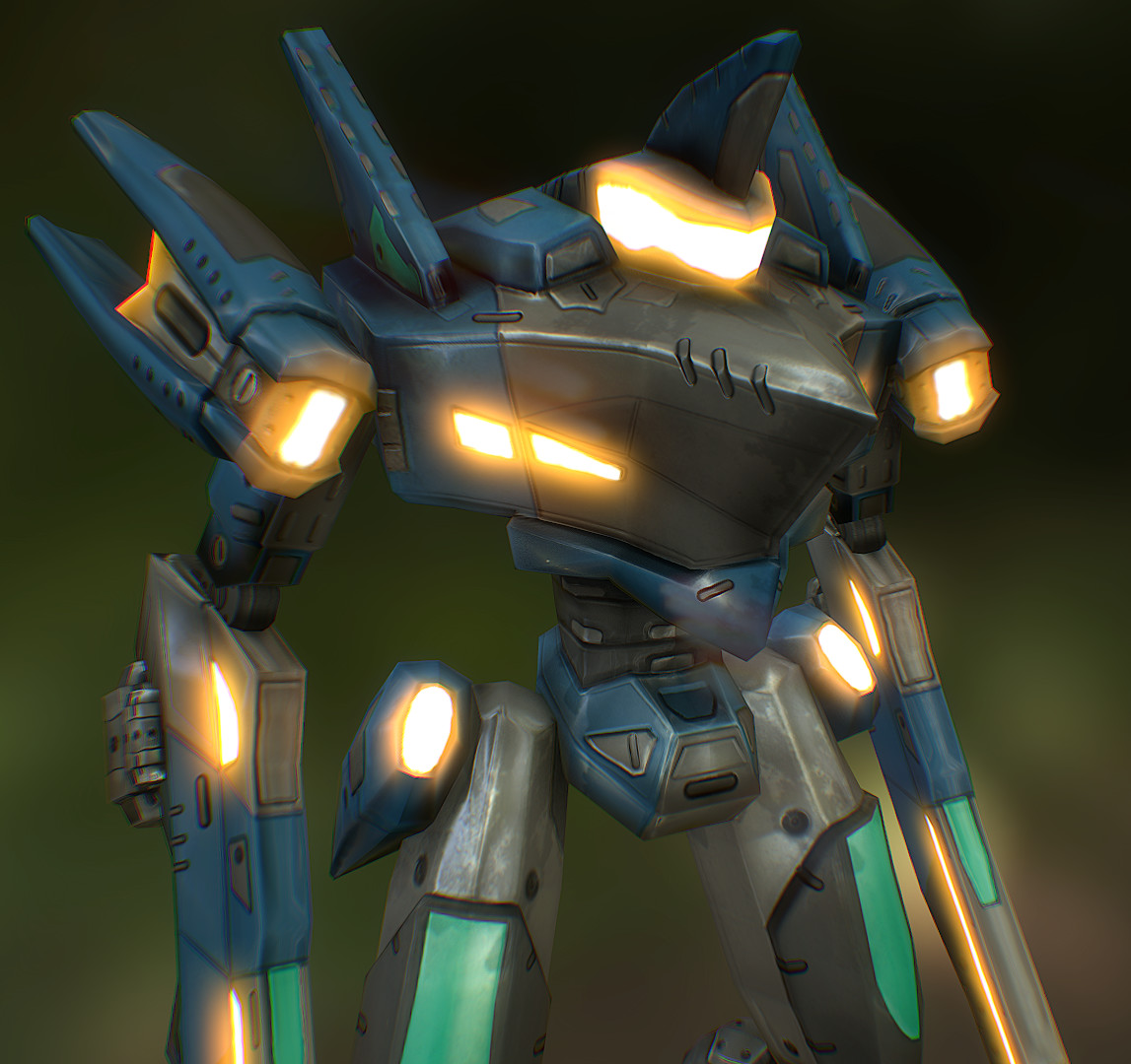 ArtStation - Mech gunner