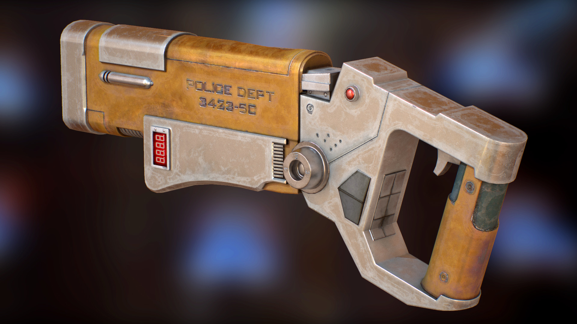 ArtStation - Blaster (The Fifth Element), Dima Ryazanov